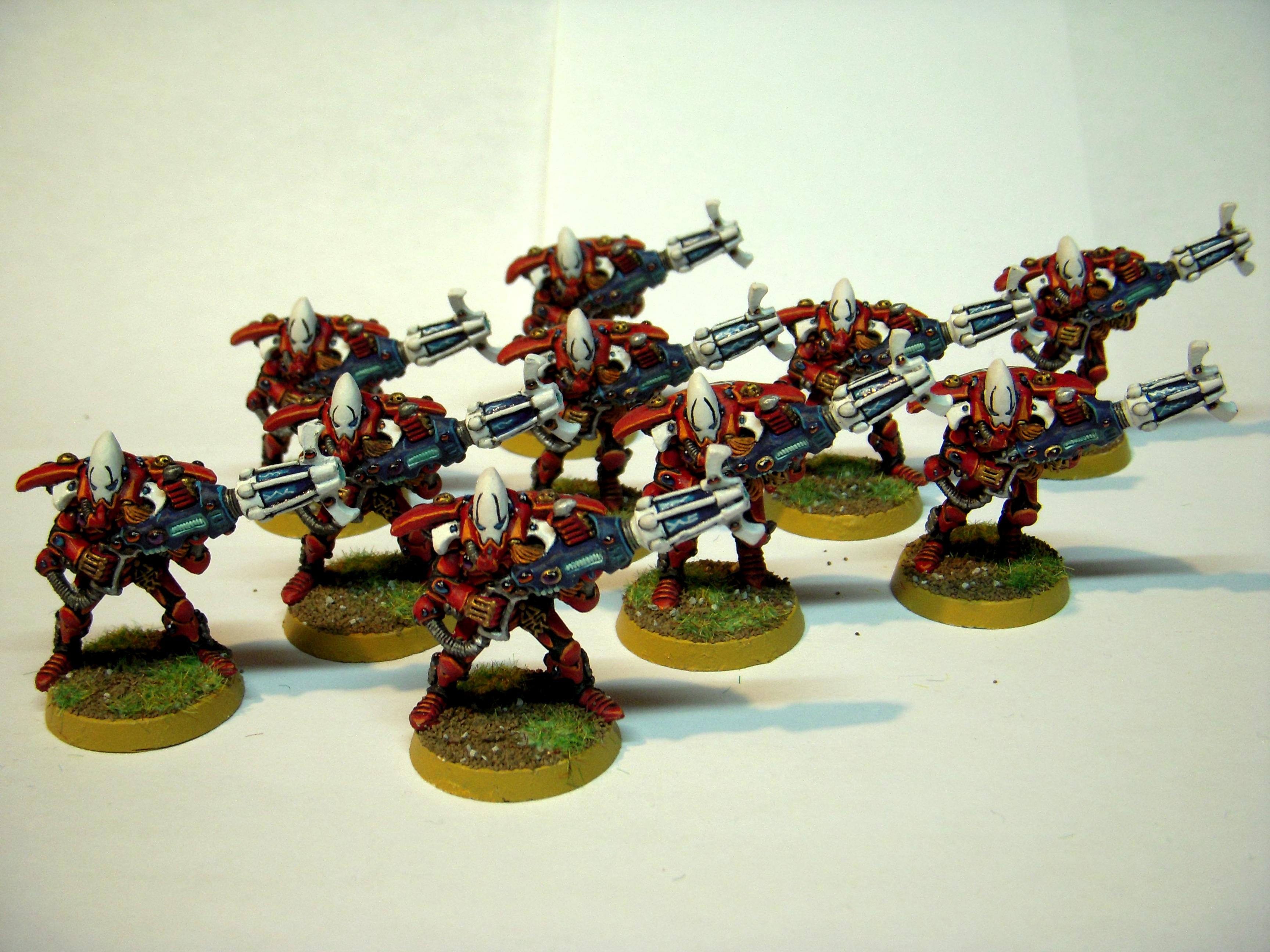 Aspect Warrior, Eldar, Warp Spider - Warp Spiders Front - Gallery - DakkaDakka